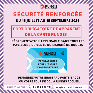 Espace Client du Marché de Rungis|Espace Client Rungis